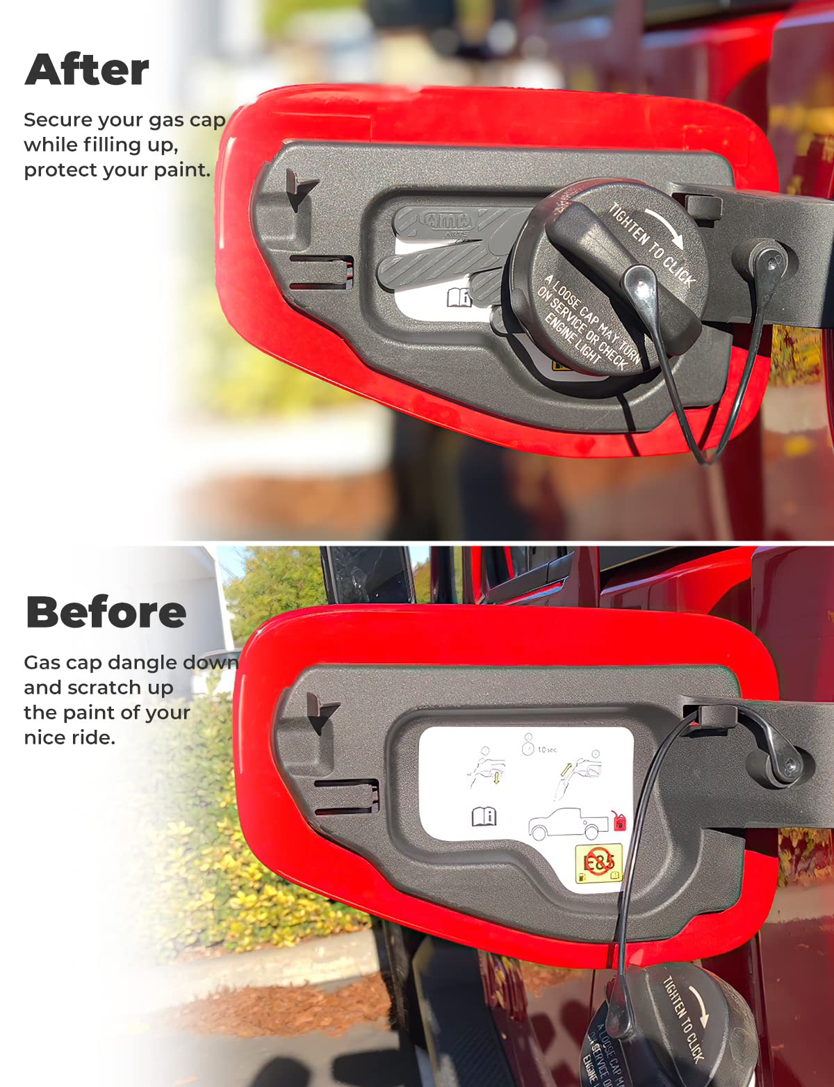 Snapklik.com : Upgrade Gas Cap Holder Compatible