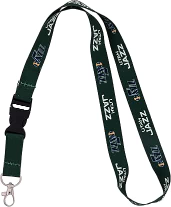 Amazon.com: Desert Cactus Utah Jazz Lanyard Keychain Detachable NBA ...