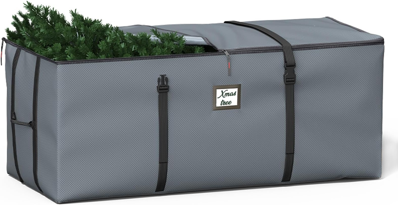 Amazon.com: Super Rigid Rolling Christmas Tree Storage Box - Canvas ...