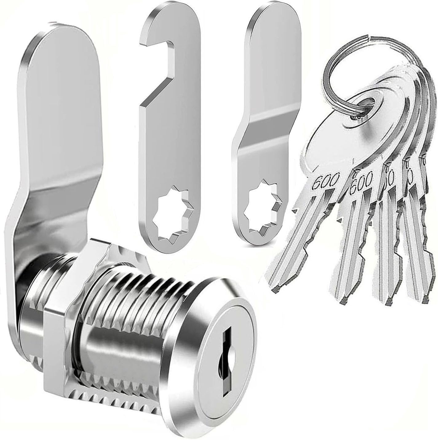 ASEC 20mm Latch Lock Straight Cam To Accept Padlock : Amazon.co.uk: DIY ...