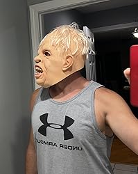 Amazon.com: JIUHEBT Sloth Latex Mask Deluxe Goonies Halloween Fancy ...