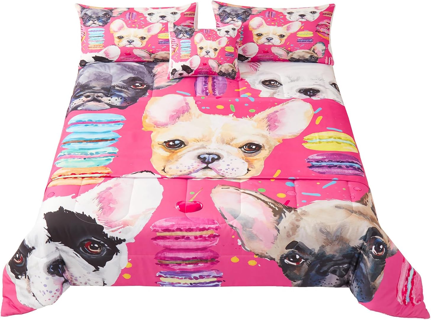 Amazon.com: Namoxpa 6 Pieces Cute Dogs Comforter Sets for Boys Teens ...