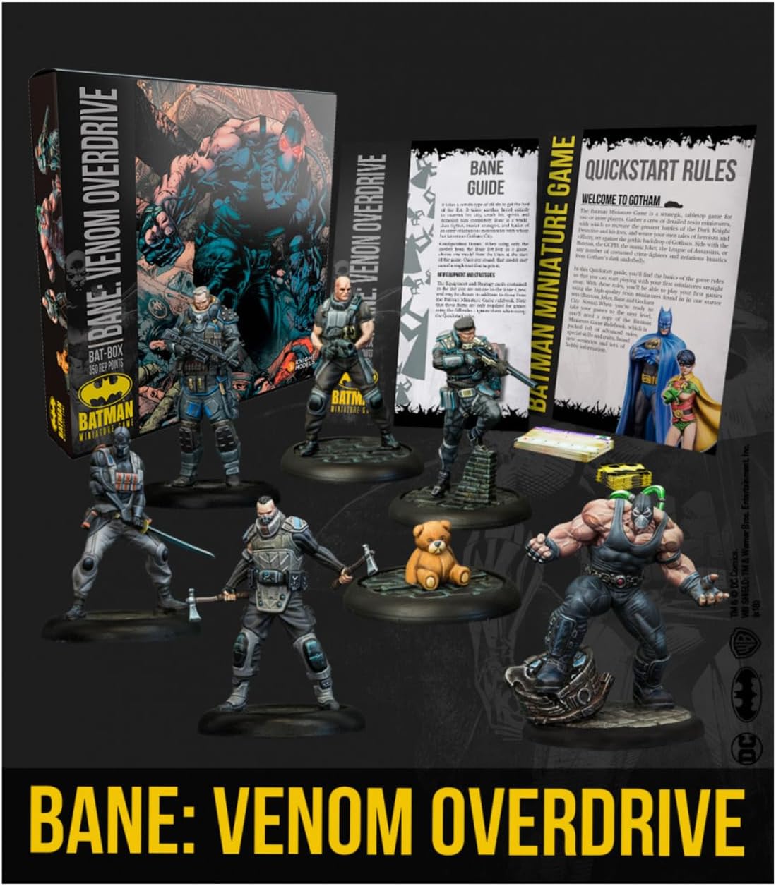 Amazon.com: BATMAN Miniature Game: Bane: Venom Overdrive - Knight ...