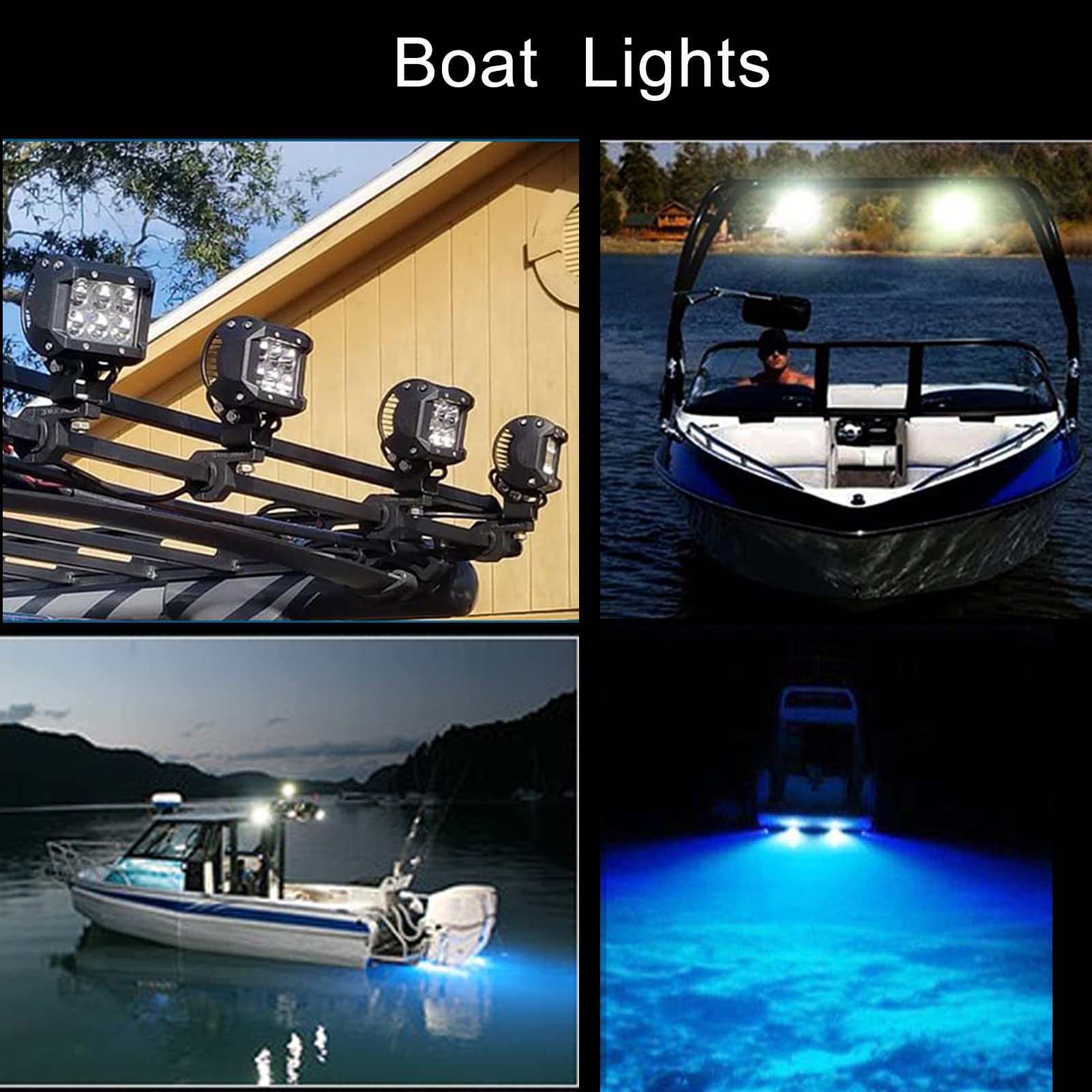 Pontoon Boat Lights Navigation Pimp My Pontoon Black Light