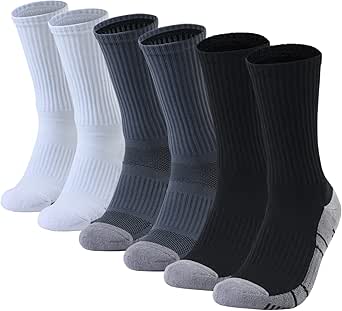 GAXIDES Hiking Compression Socks for Mens and Womens 3 Pairs Winter ...