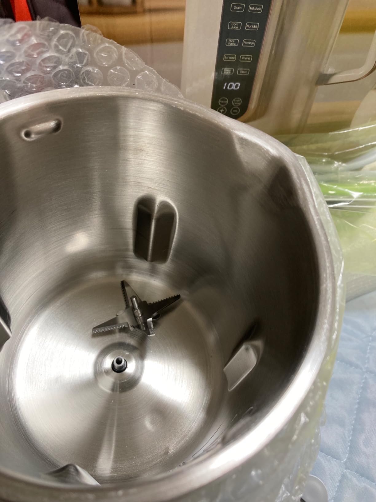 Amazon.co.jp: MACOLAUDER Soy Milk Maker, 12 Cooking Modes, 12 Cooking ...