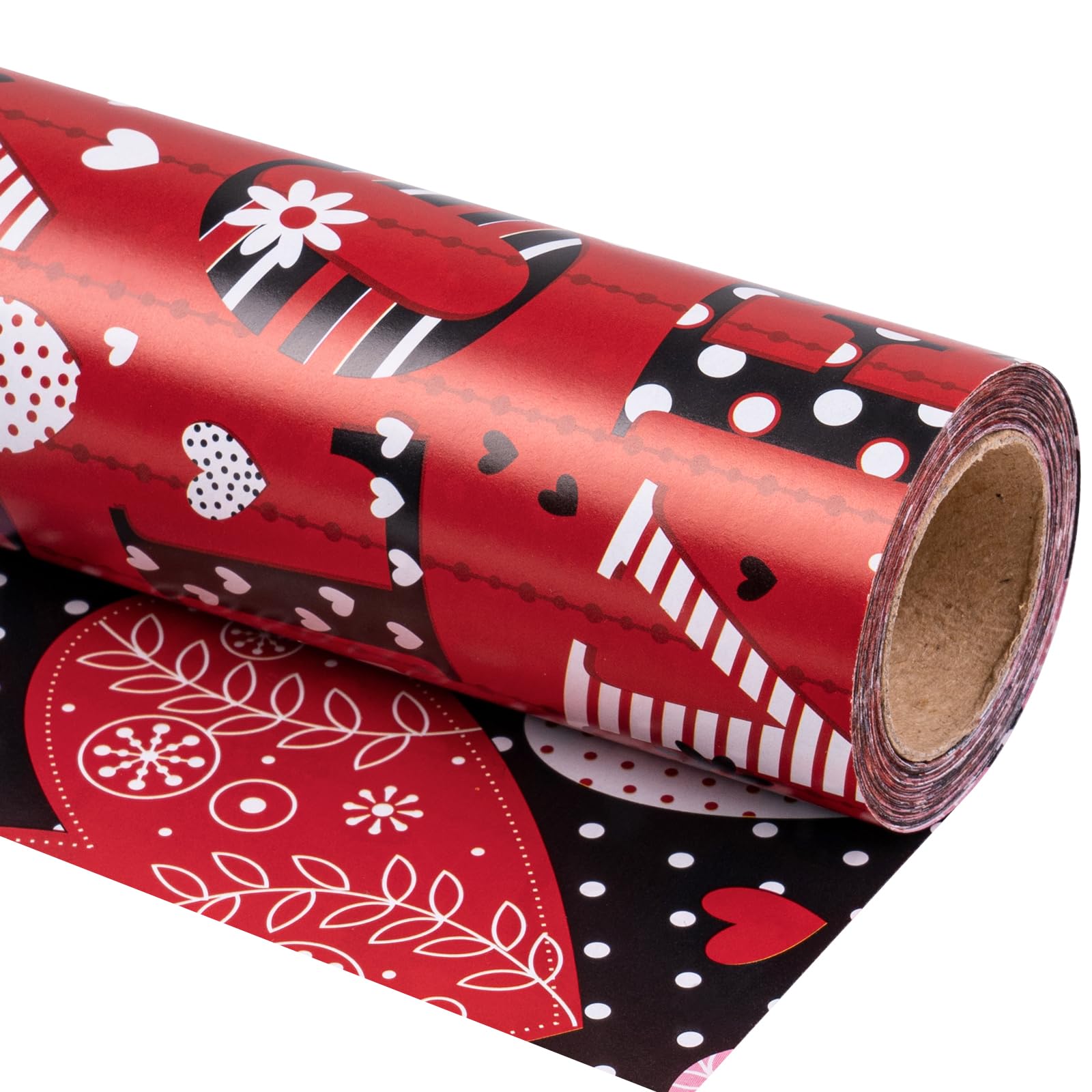 Snapklik.com : RUSPEPA Reversible Wrapping Paper Roll - Mini Roll ...