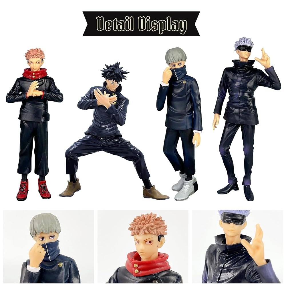 Jujutsu Ryomen Sukuna JJK Figures 4-Packs Action Philippines | Ubuy