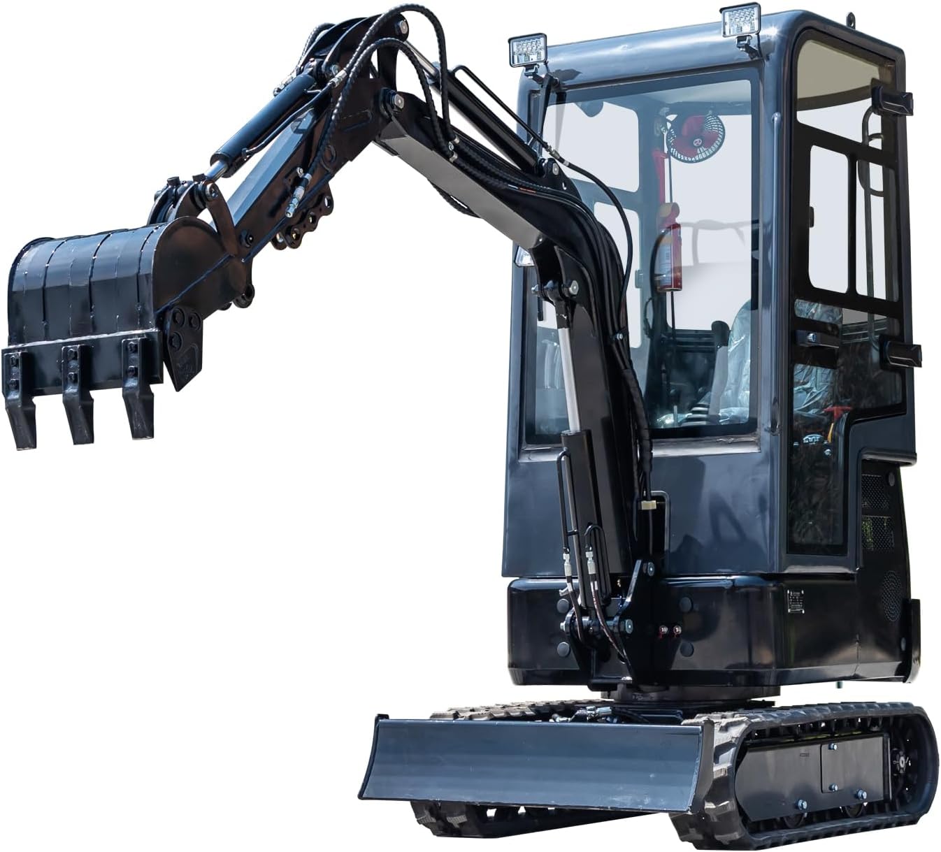 Amazon.com: HENGWANG Crawler Excavator for Construction Works, Mini ...