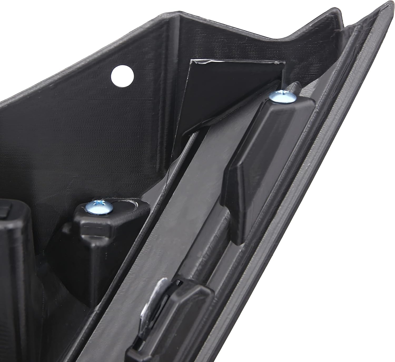 KARPAL Montaje de rejilla delantera cromado y negro compatible con ...