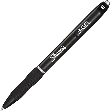 Sharpie S-Gel | Gel Pens | Medium Point (0.7mm) | Black Ink | 12 Count ...