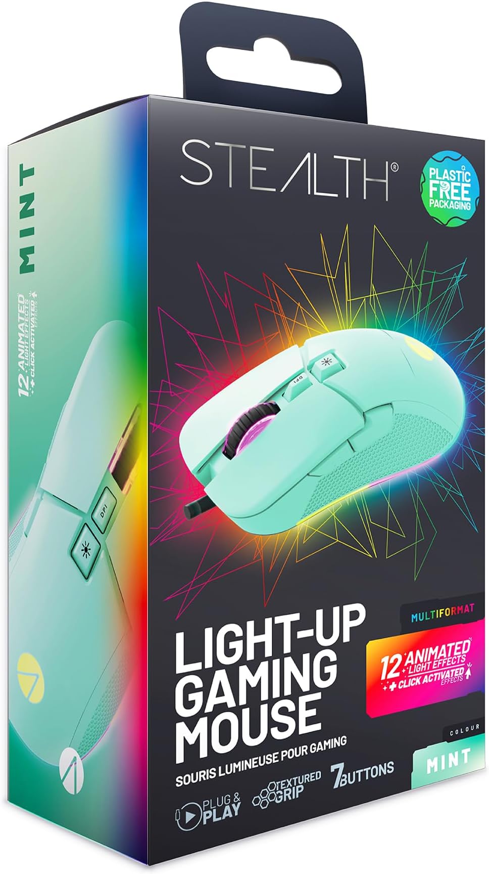 SUMVISION Plasma Gaming Mouse Fully Programmable Macros Editor Wired ...