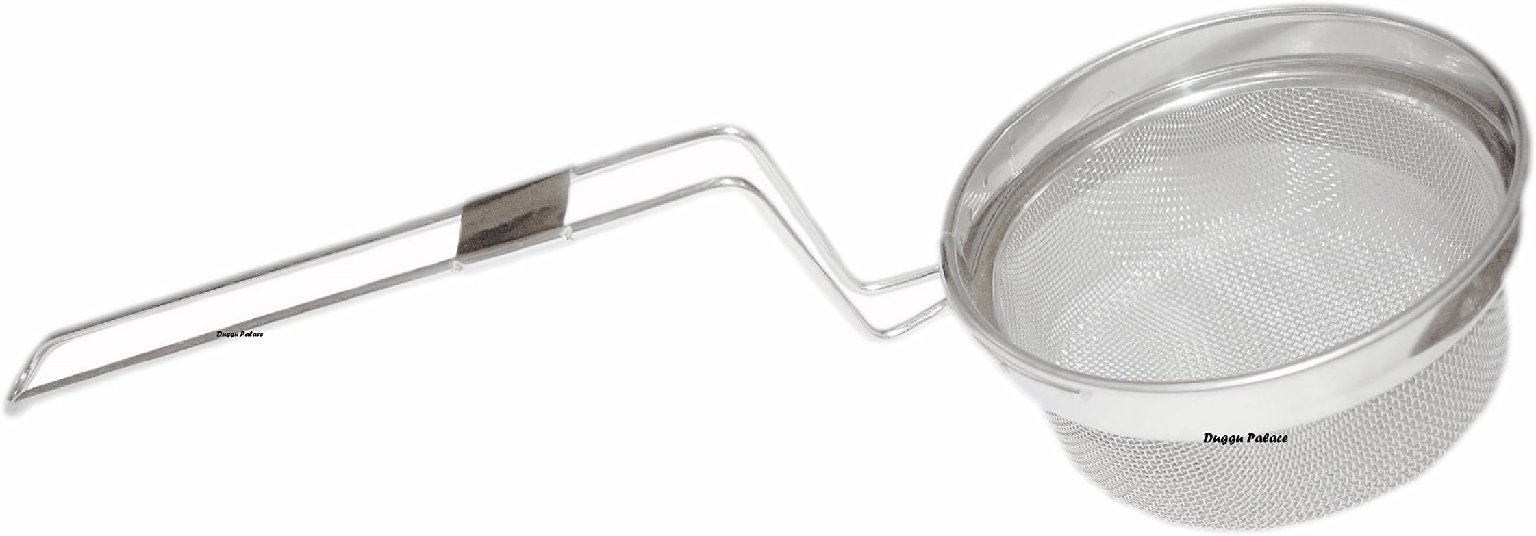 KCL Stainless Steel Strainer Jhara/Deep Fry Oil Ladle/Mesh Filter - 1 ...