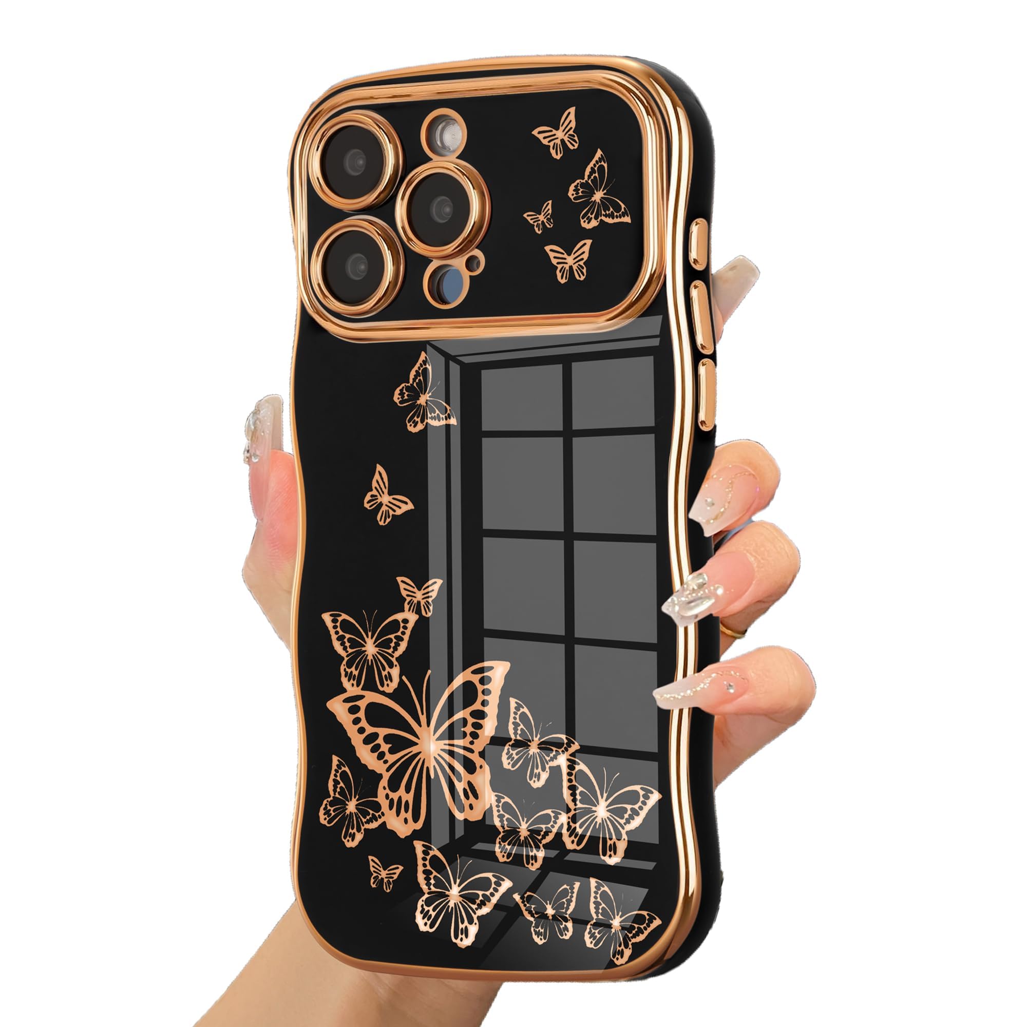 Amazon.com: ZTOFERA for iPhone 16 Pro Case for Girl Women, Cute Curly ...