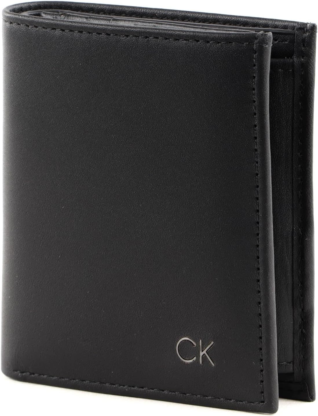Calvin Klein Men's Smooth Ck Mini Ns 6 Cc Coin Pass K50k510077 Wallets ...