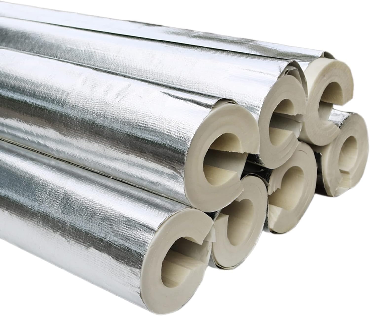 Amazon.com: 1 Pack Aluminum Foil Insulation Pipe Wrap, Self-Sealing ...