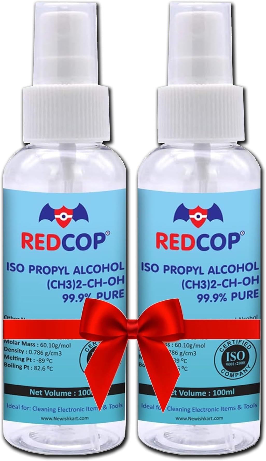 REDCOP IPA Isopropyl alcohol 99.9% Spray | (CH3)2-CH-OH CAS: 67-63-0 ...