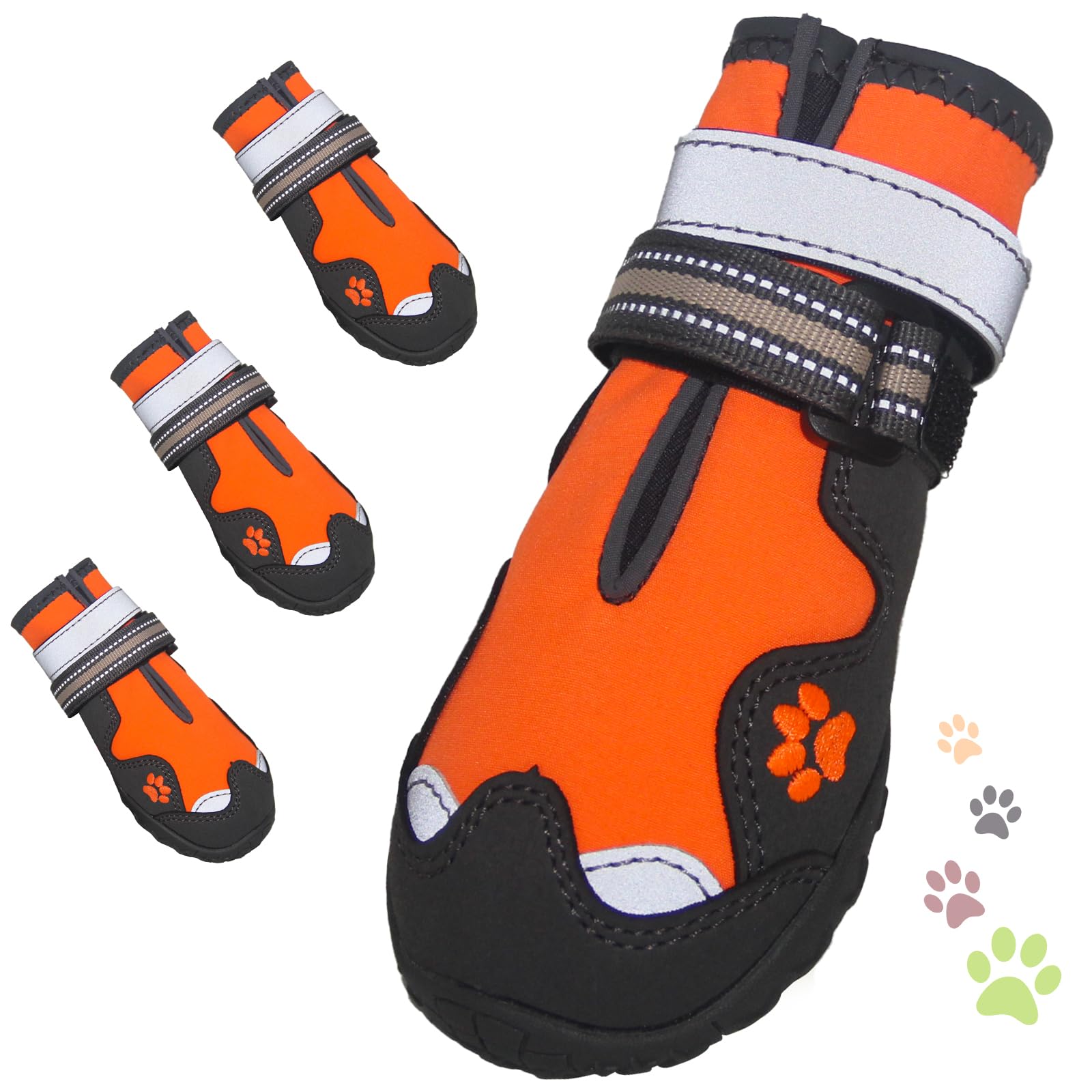 Amazon.com : FISHOAKY Dog Shoes, Dog Shoes for Small Dogs, Anti Slip ...