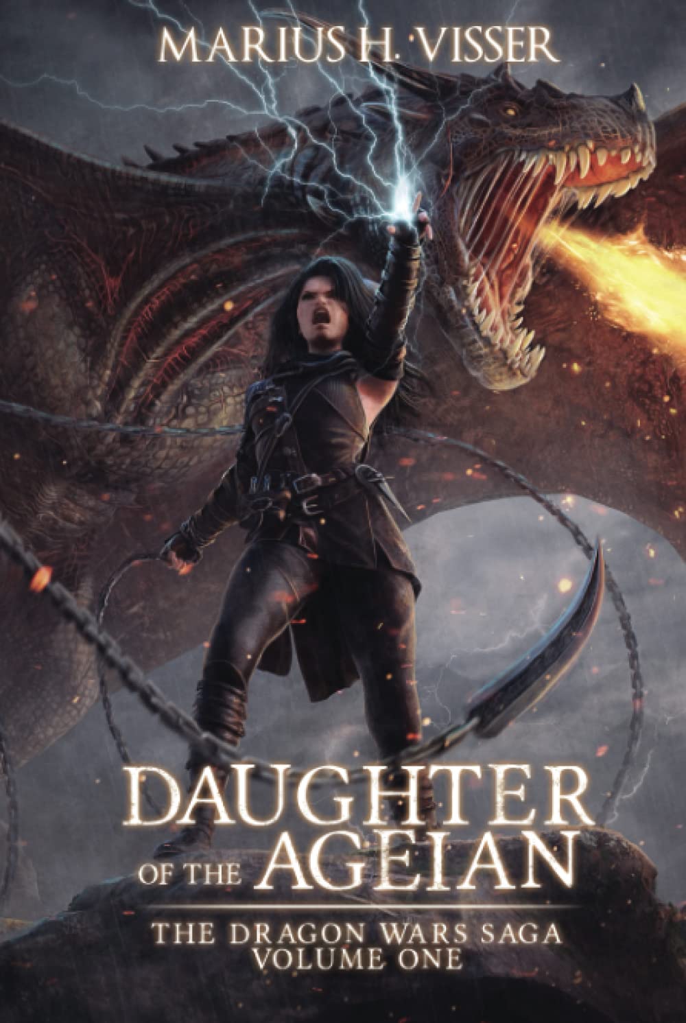 Daughter Of The Ageian: The Dragon Wars Saga Volume One: Visser, Marius ...