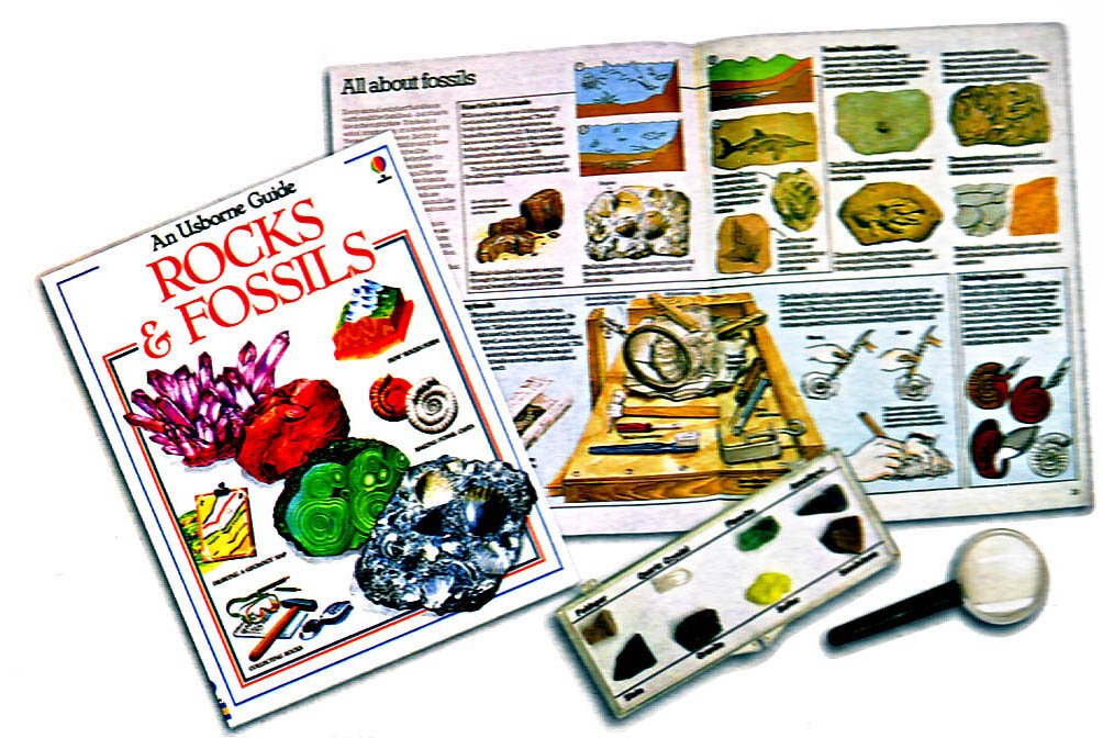 Rocks and Fossils Kid Kit [With Sample Box of Eight Rocks and Minerals ...