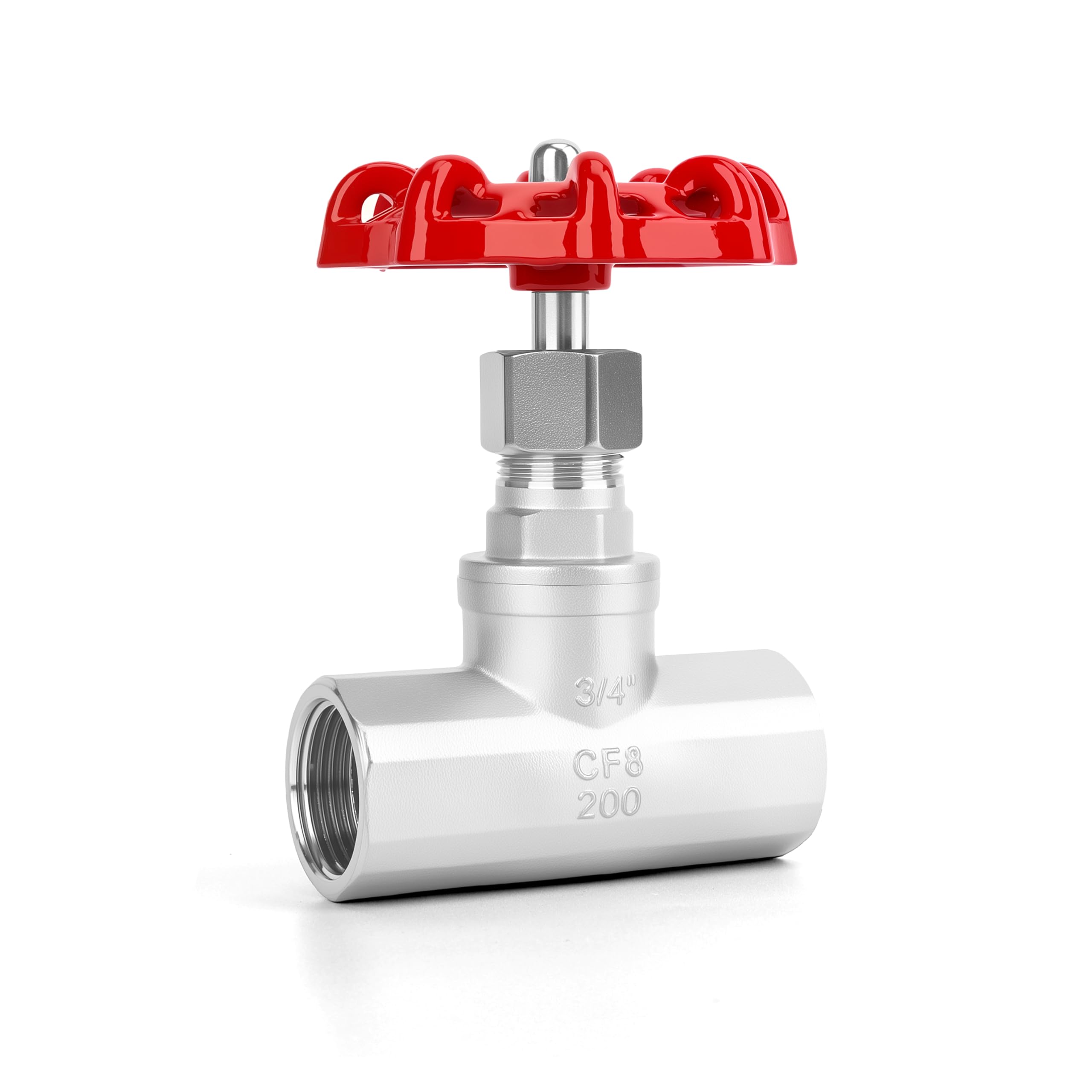 Snapklik.com : 3/4" NPT Stainless Steel B-Type Globe Valve, Accurately ...