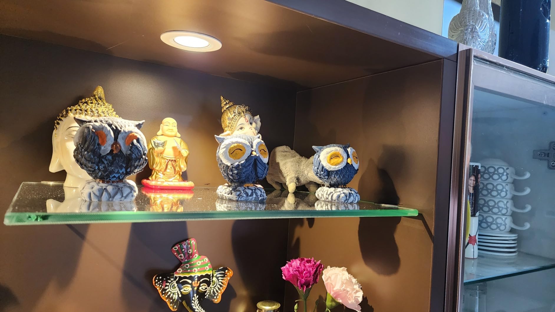 Buy POPSY Owl Showpiece/Figurines/Statues for Good Luck | Lucky Charm ...