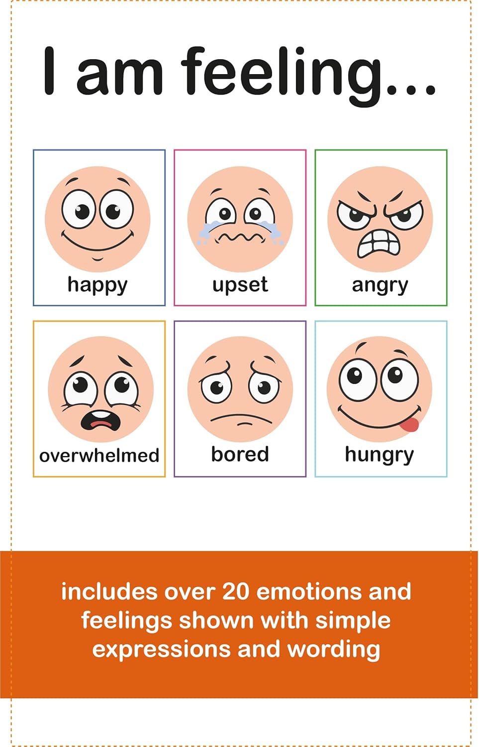 Amazon.com: I Am Feeling.. includes over 20 emotions and feelings shown ...