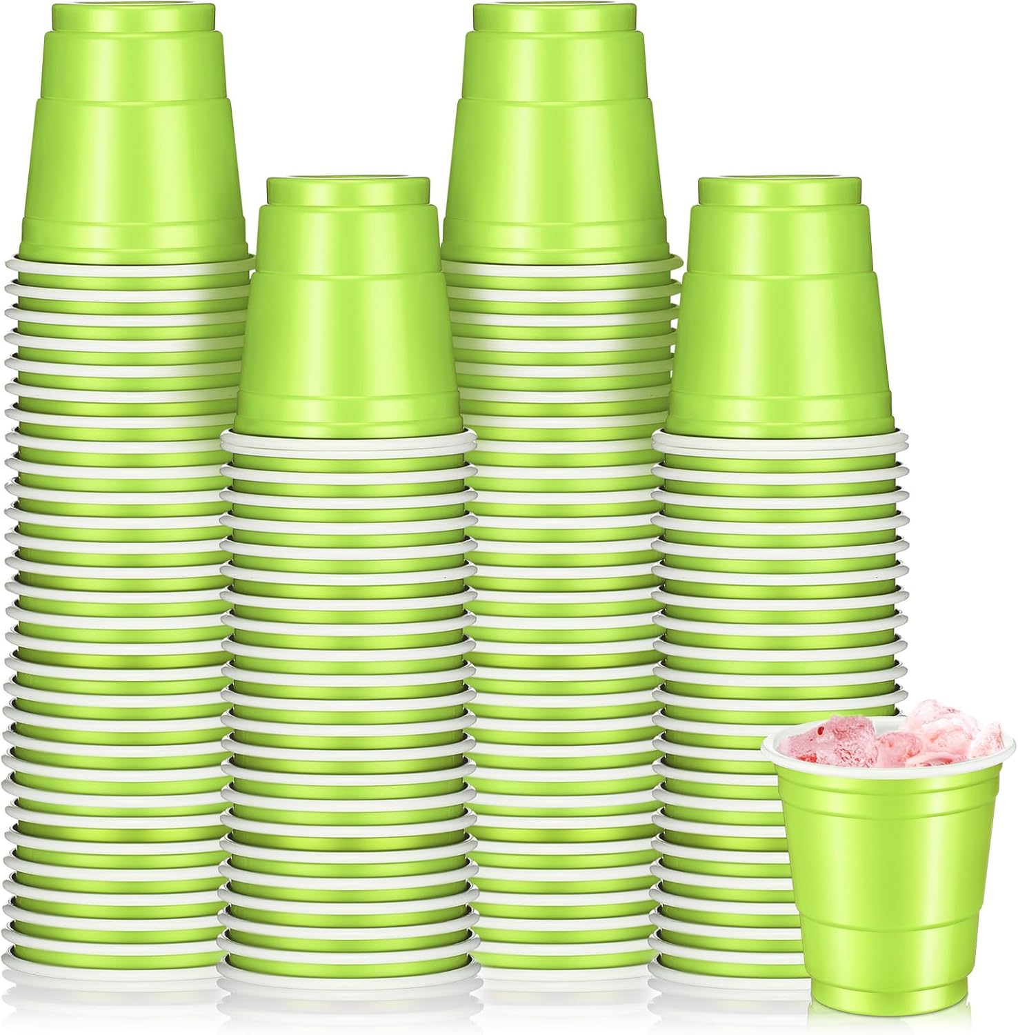 Amazon.com: Roshtia 100 Pack 2 oz Halloween Plastic Shot Cups, Mini ...