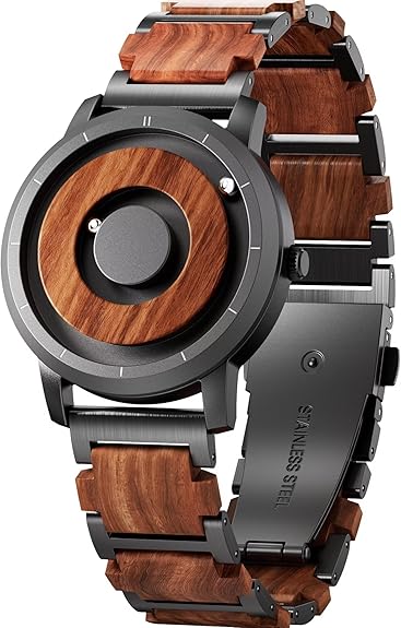 Amazon.com: EUTOUR Magnetic Watches for Men| Unique No Hands Design ...