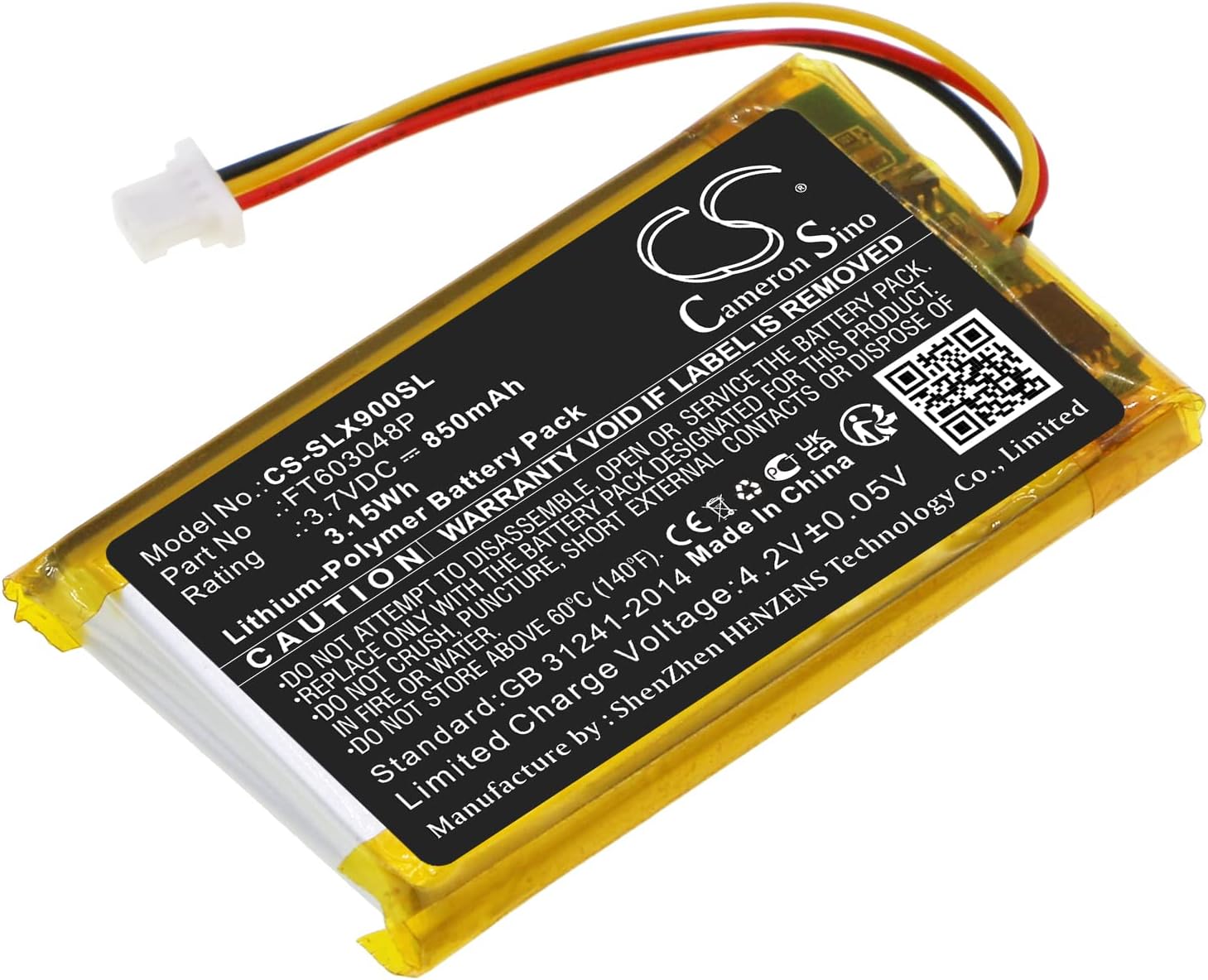 Amazon.com: FYIOGXG Cameron Sino Battery for SteelSeries Arctis 9X ...