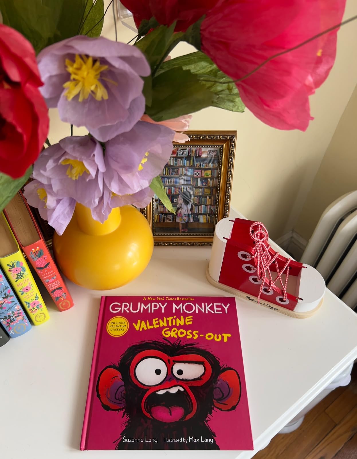 Grumpy Monkey Valentine Gross-Out: Lang, Suzanne, Lang, Max ...