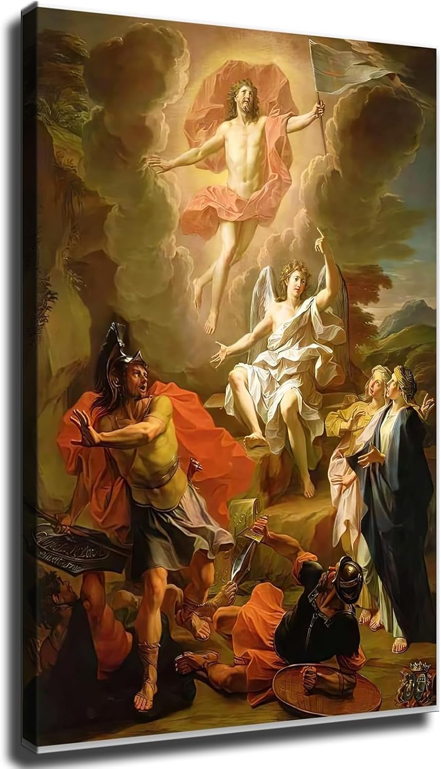 Amazon.com: Painting of The Resurrection of Jesus Christ by Noël Coypel ...