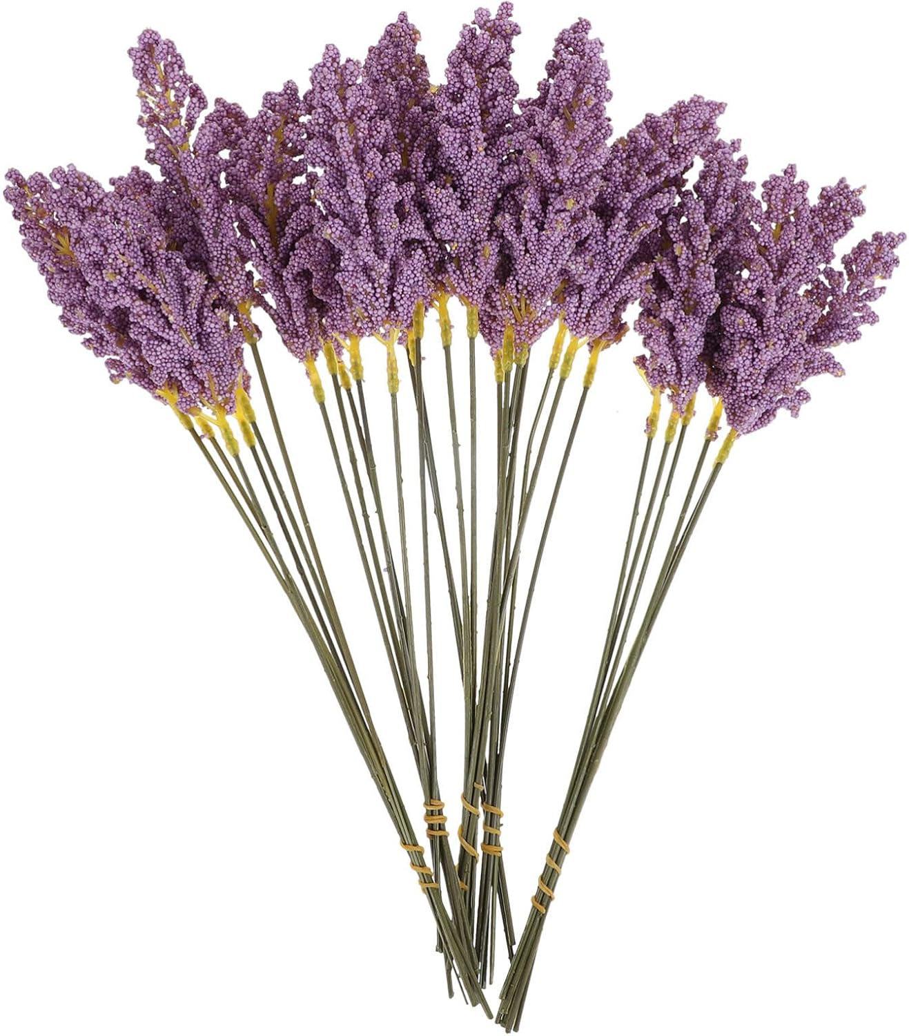 Amazon.com: Wakauto 5 Pieces Bouquet Stems Artificial Wheat Stem Fake ...