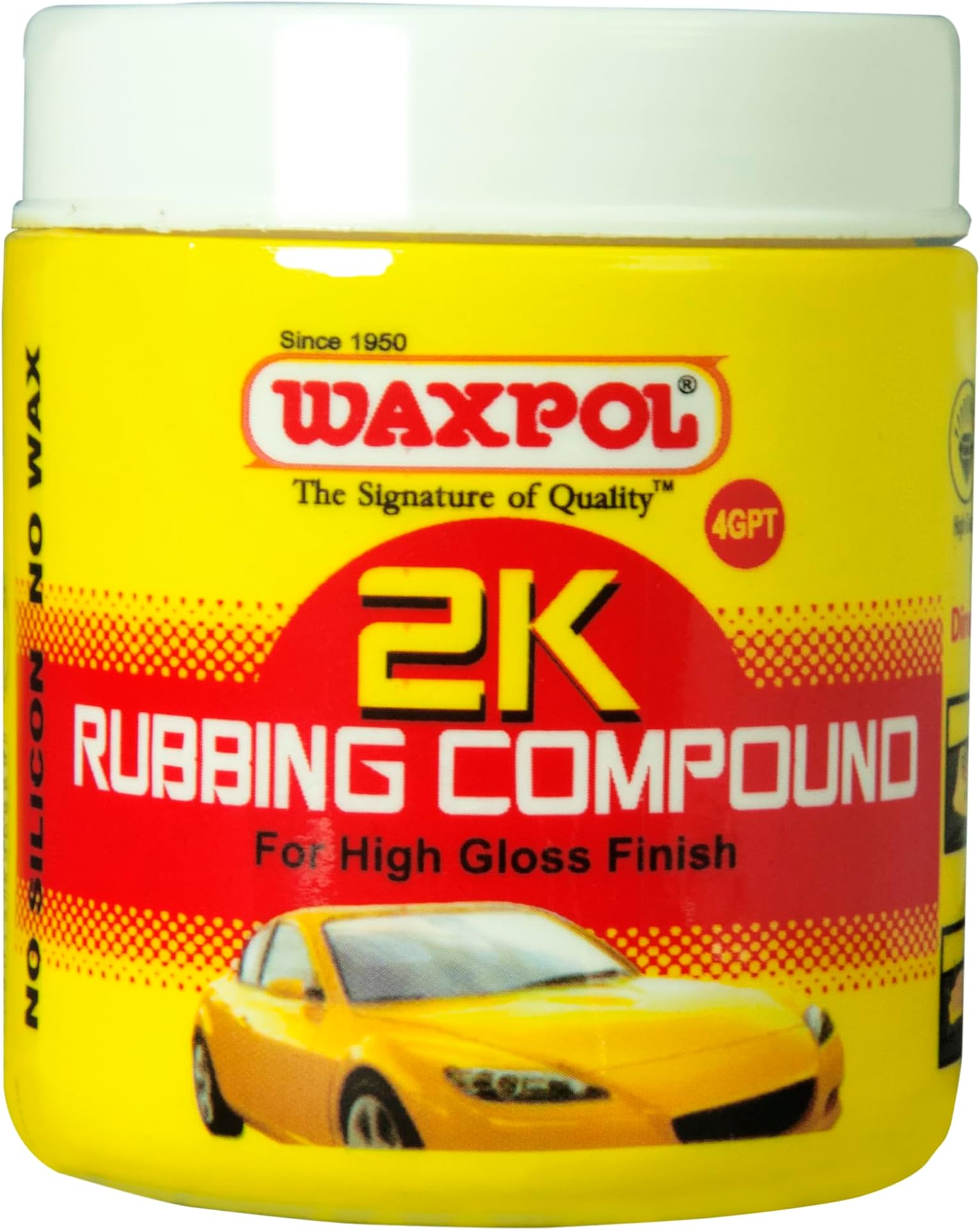 Waxpol 2K Rubbing Compound Polish 100 g (Set of 12) : Amazon.in: Car ...