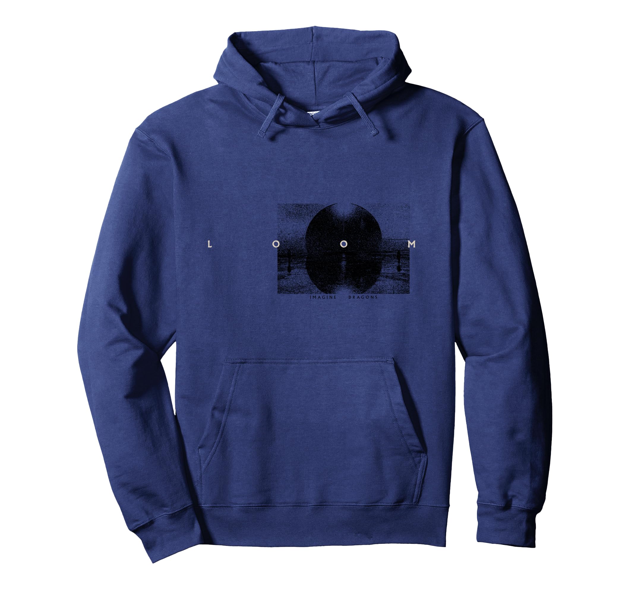 Amazon.com: Official Imagine Dragons Loom Arc Pullover Hoodie ...