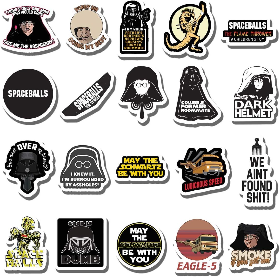 Amazon.com: 20 Pcs Stickers Pack Alastor Vinyl Colorful Waterproof ...