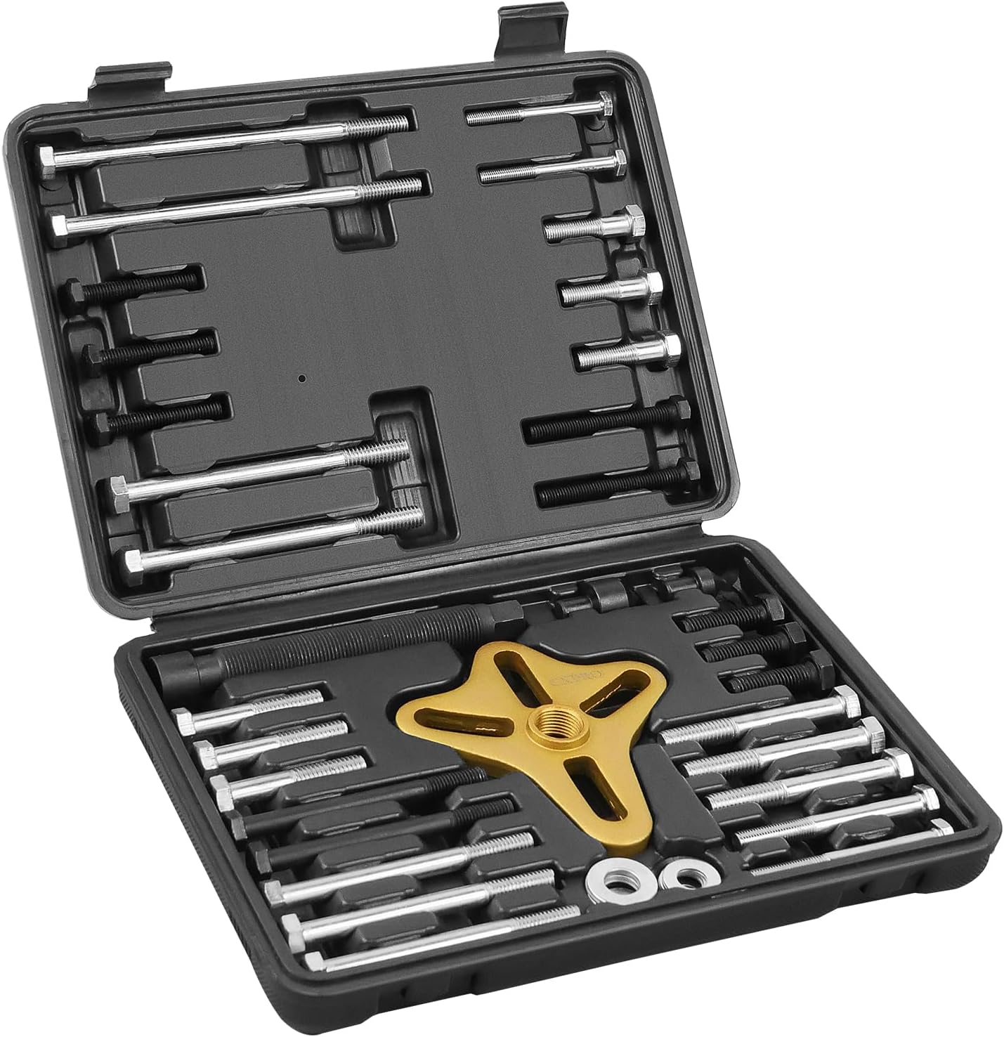 Amazon.com: ATP 13 Piece Harmonic Balancer Steering Wheel Puller Kit ...