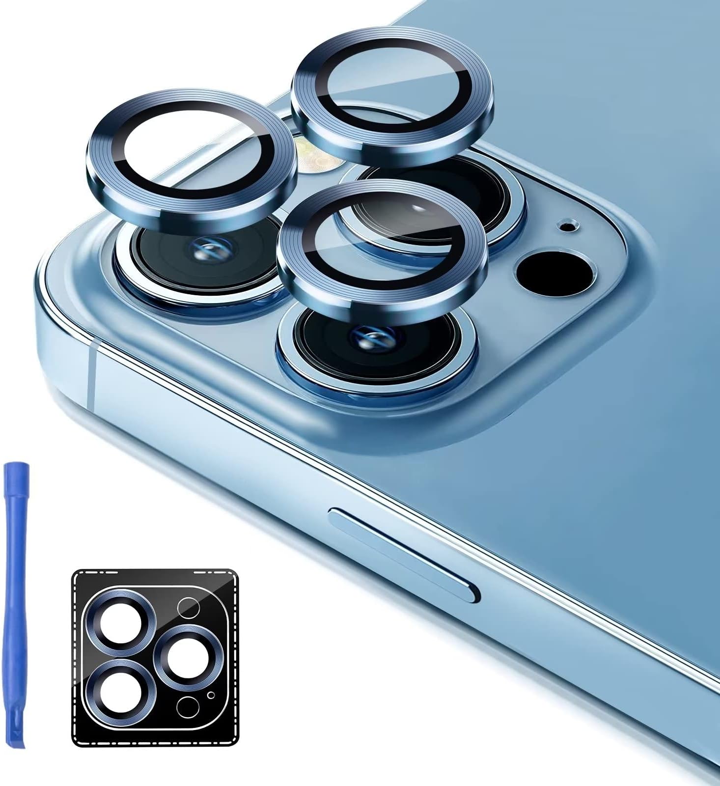 Amazon.com: Ferilinso Designed for iPhone 13 Pro Max Camera Lens ...