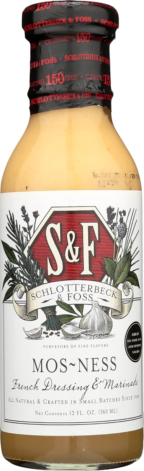 Amazon.com : SCHLOTTERBECK & FOSS Dressing French Moss Ness, 12 OZ ...