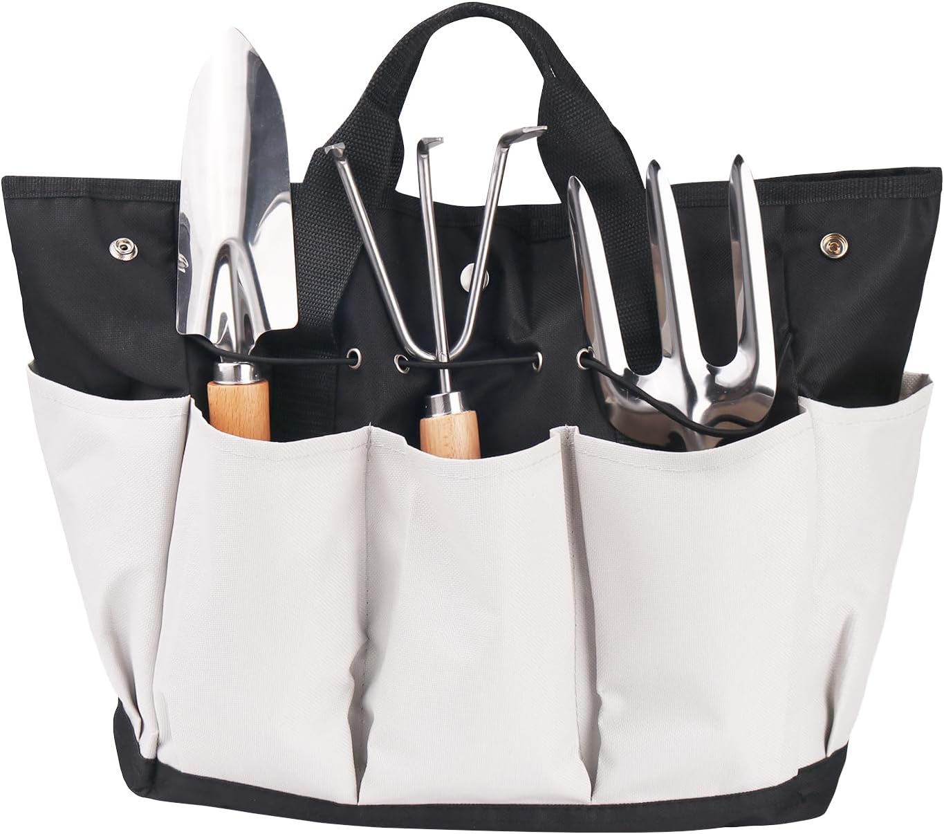 Amazon.com : Garden Tool Bag, Gardening Tote with 8 Deep Pockets ...