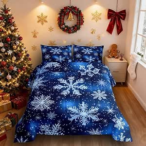 Amazon.com: Feelyou Kids Merry Christmas Comforter Set King Size Xmas ...