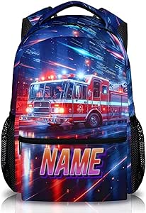 Amazon.com: DREAMUGIFT Personalized Backpack, Cars Backpack, Kids ...