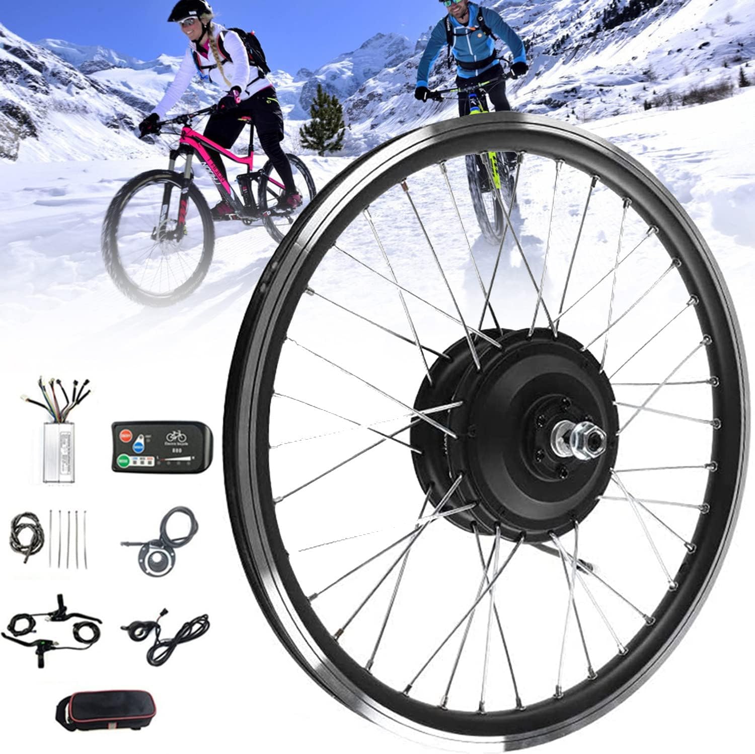 Amazon.com : Electric Bike Conversion kit for Cassette Rear Wheel E ...
