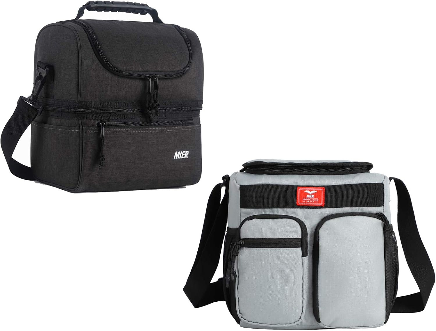 Amazon.com: MIER Adult Lunch Box Small Insulated Lunch Box Bag: Home ...