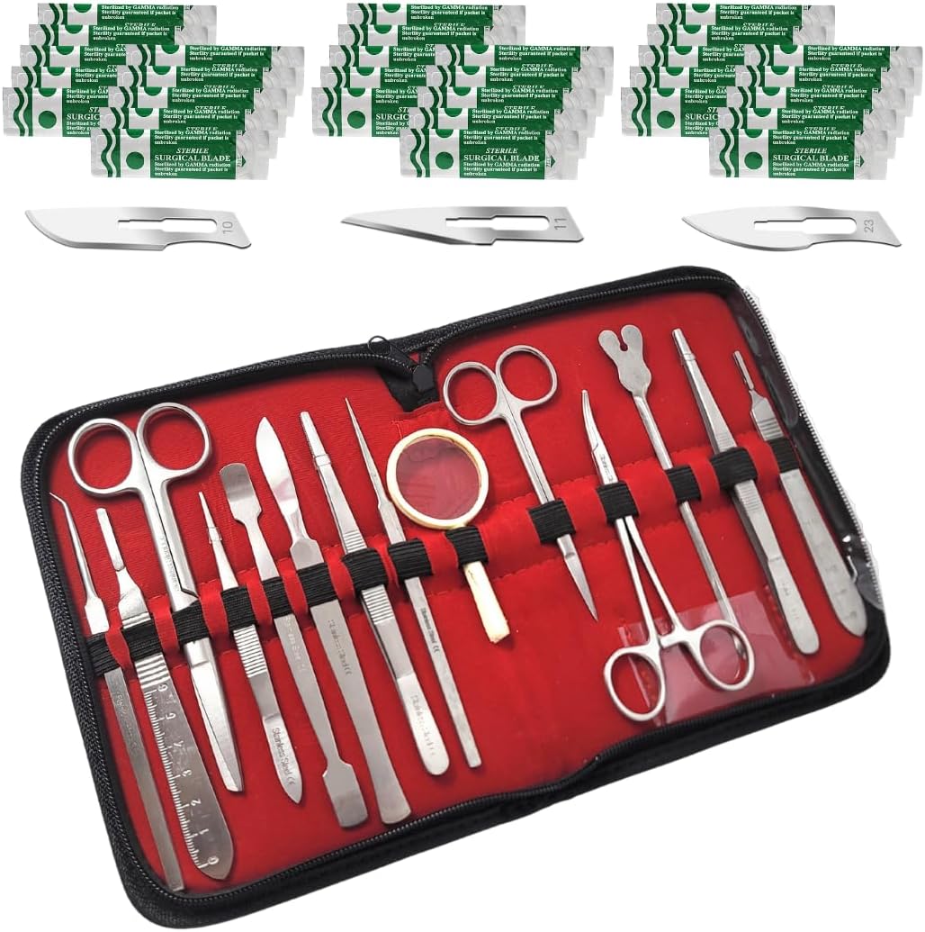 Amazon.com: IMED Scientific 45 Pcs Advanced Dissection Kit Biology Lab ...