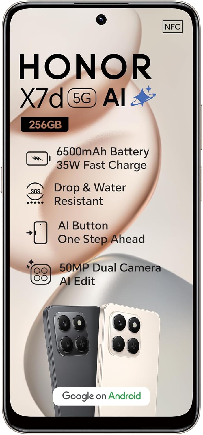 HONOR X7D 8GB+256GB DS VELVET BLACK : Amazon.co.za: Electronics