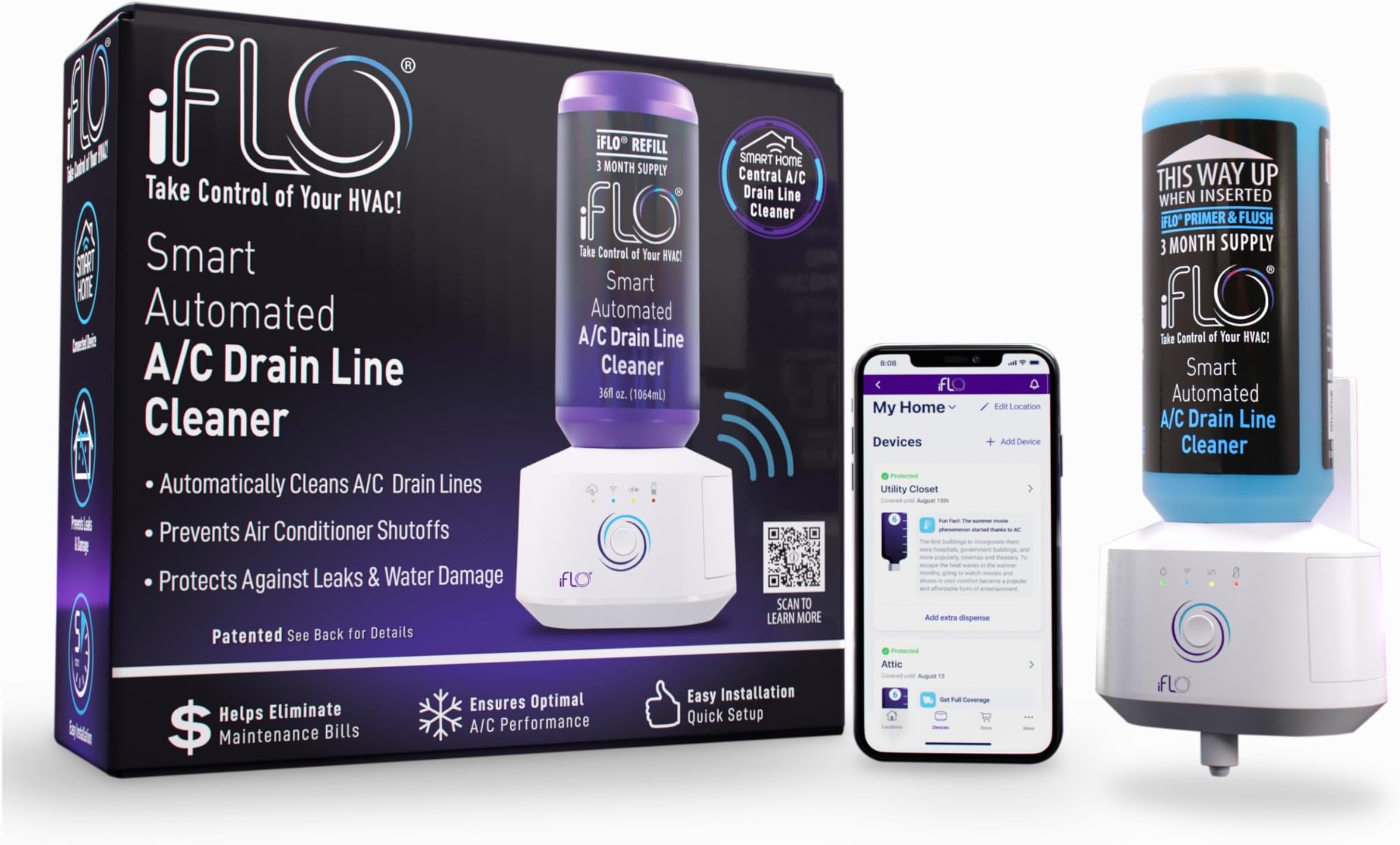 Amazon.com: AC Condensate Drain Line Cleaner Tool. No More Clogs Ever ...