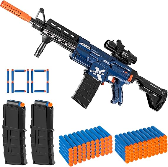 Amazon.com: Electric Automatic Toy Gun for Toy Guns Sniper Soft Bullets ...