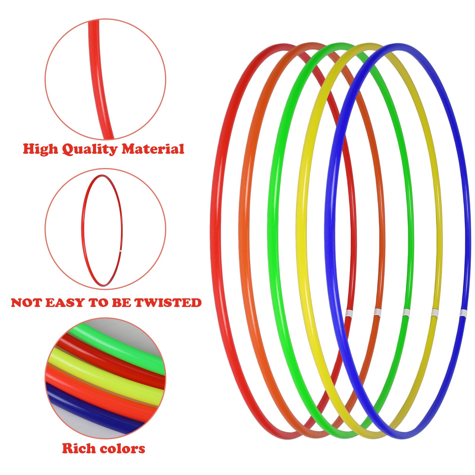 Snapklik.com : Libima Obstacle Course Ring Set Exercise Hoop Large Hoop ...