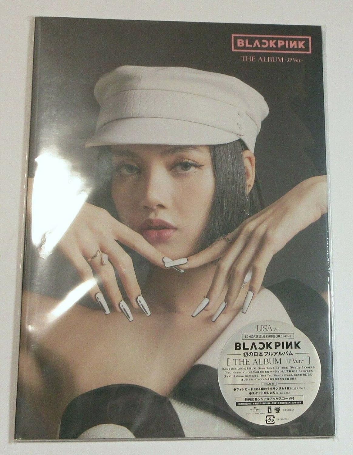 Amazon.co.jp: THE ALBUM -JP Ver.- (LISA Ver.)(限定盤)(フォトブック付)(特典:なし): ミュージック